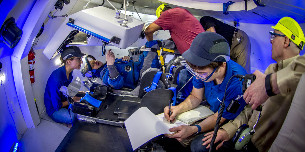 Boeing Unveils New Blue Space Suit - Beyond Design