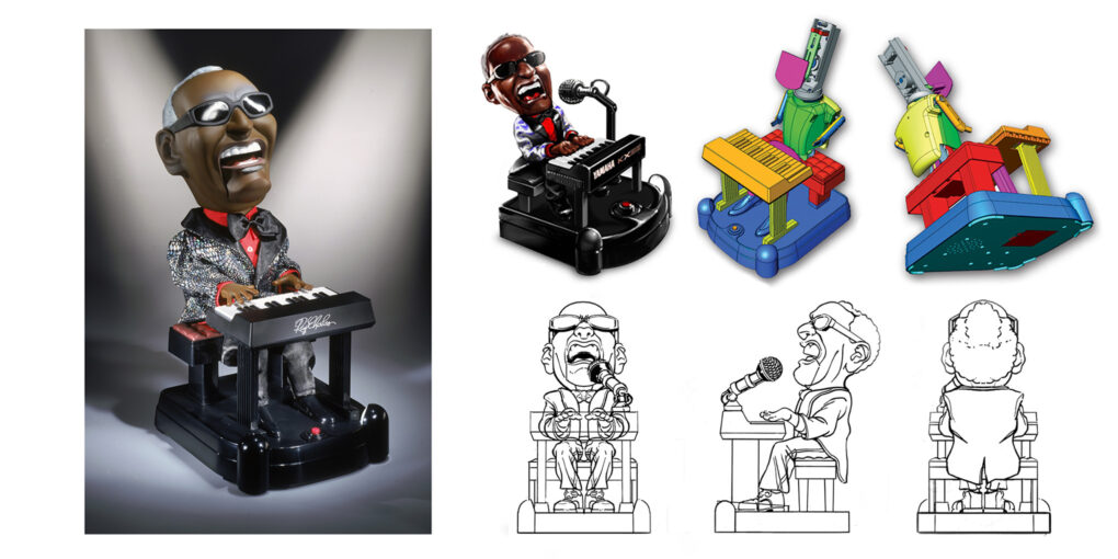 Ray Charles Singing Doll Ray Charles & Coast To Coast Merchandising ...